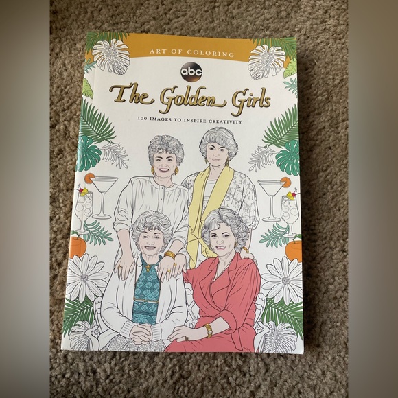 Office | Coloring Book Of The Golden Girls 10 Images | Poshmark